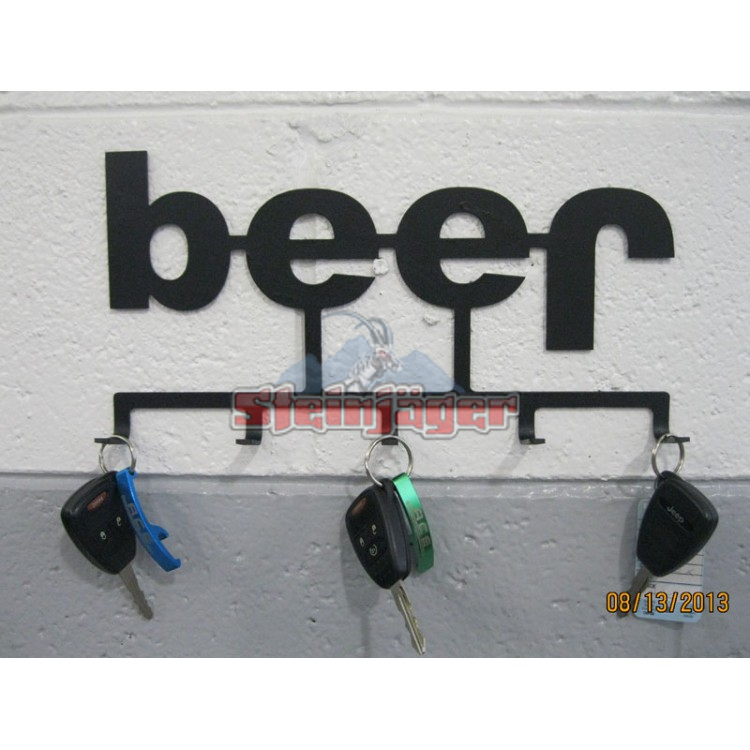 Steinjager - Universal Key Holder Beer Bare
