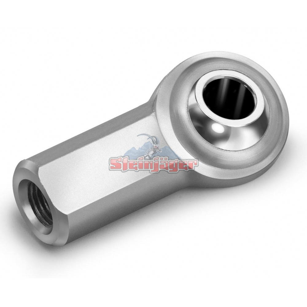 M12 x 1.75 RH Steel Housing, Steel Race Zinc Clear Hex Free (ROHS)