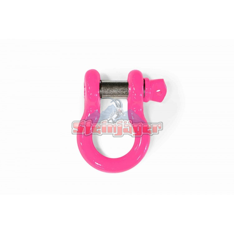 Steinjager - Universal D-Ring Shackle Hot Pink 1 D-ring